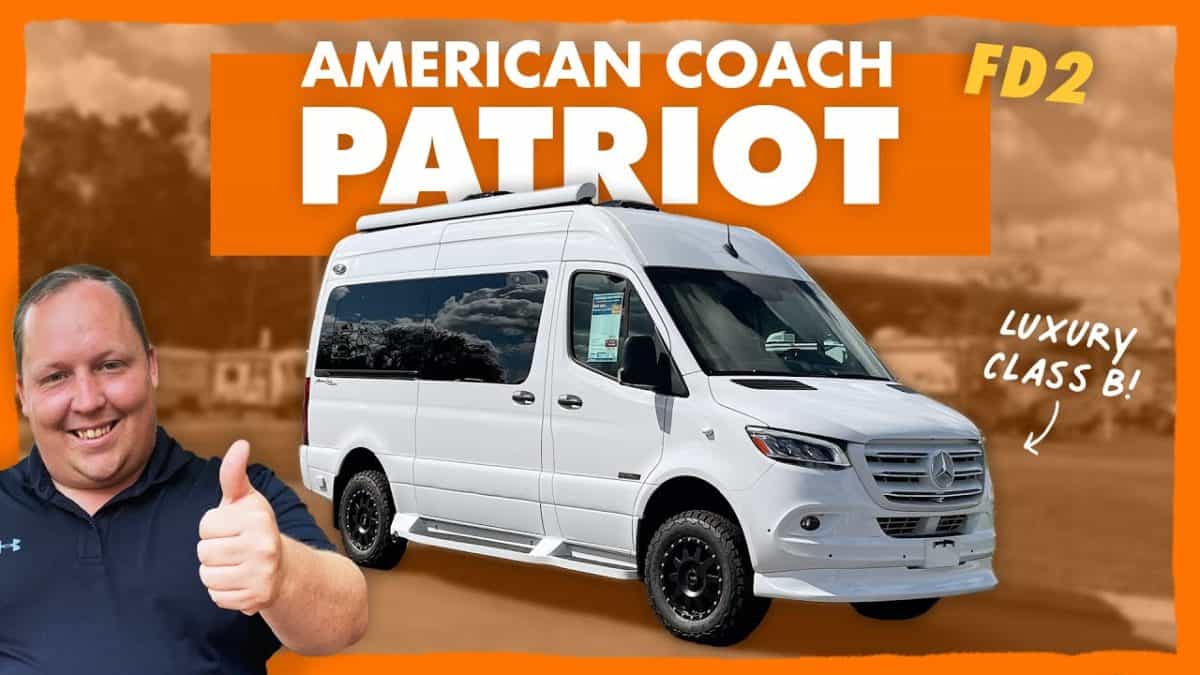The Smallest American Coach Patriot Class B Motorhome - Modern Campground