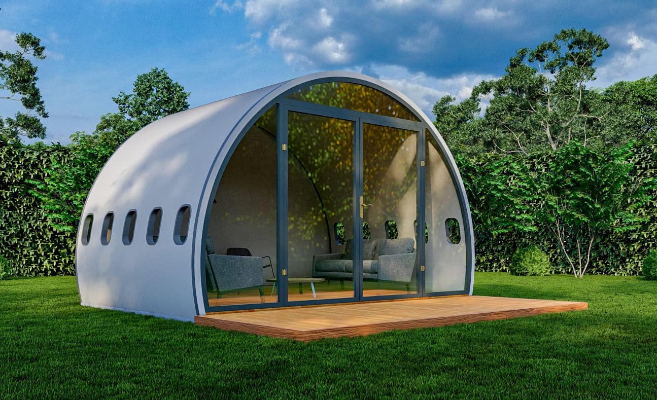 This Leitrim Company Builds Glamping Pods from Upcycled Airplanes ...