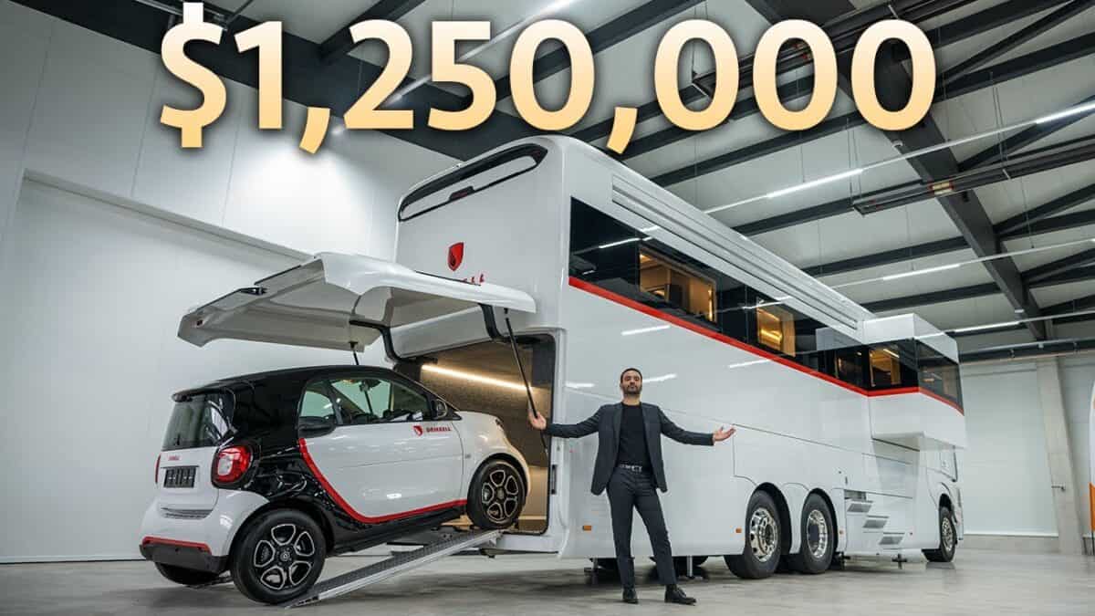 The Most Futuristic Motorhome in the World - Modern Campground