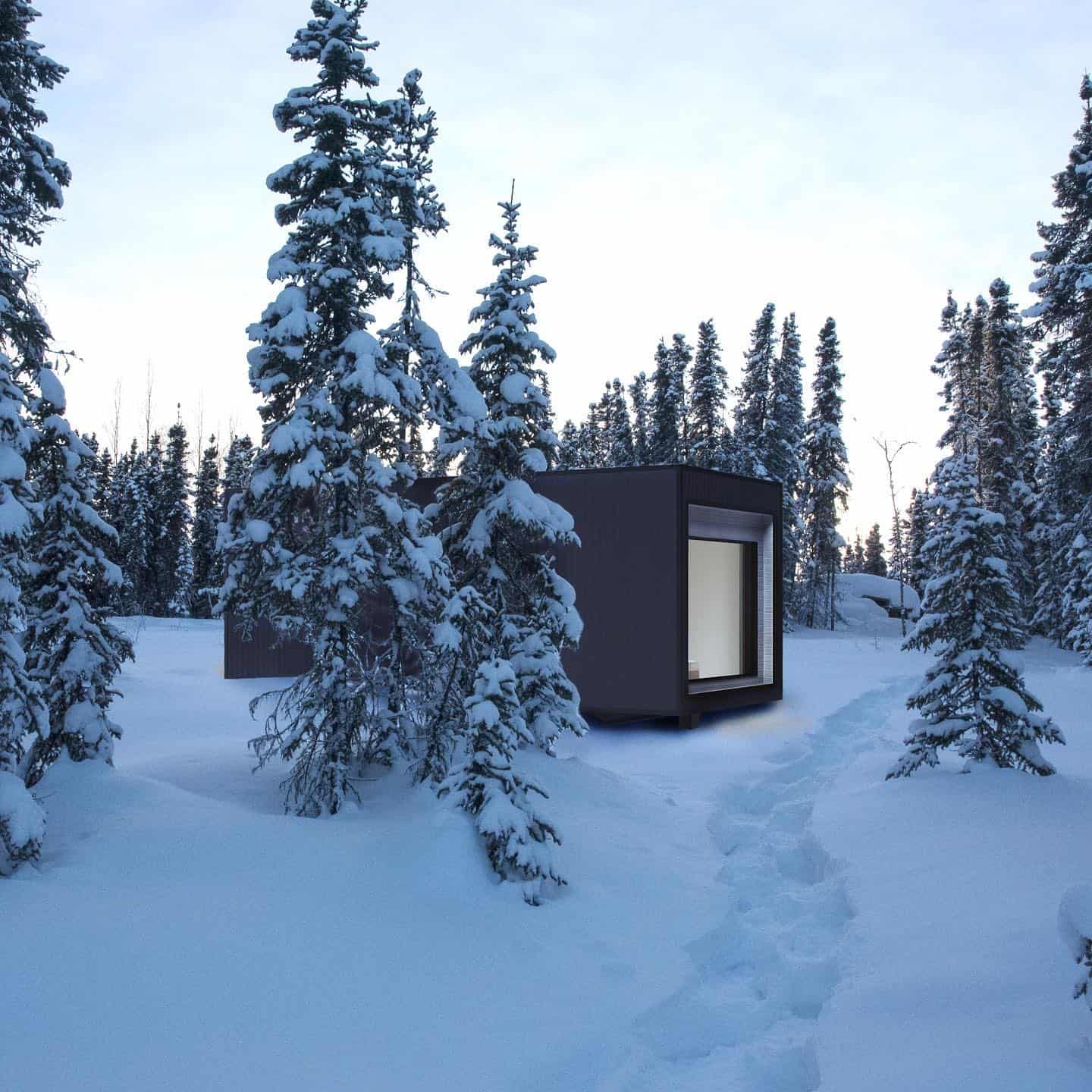 Luxury Alaskan Escape: Igloo and Cube Glamping - Modern Campground