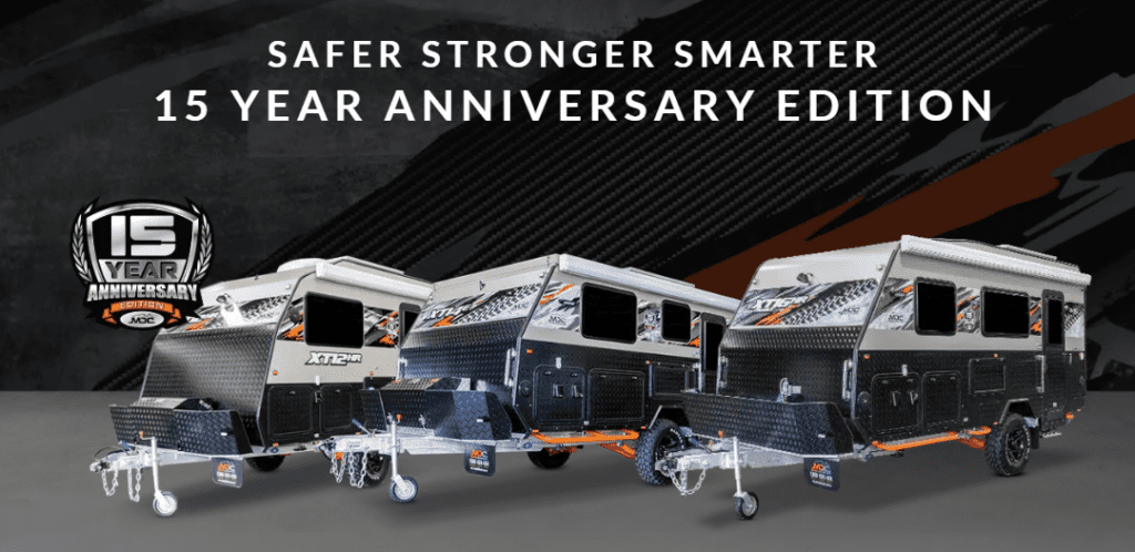 MDC Campers Showcases “15th Anniversary” Caravan Models - Modern Campground