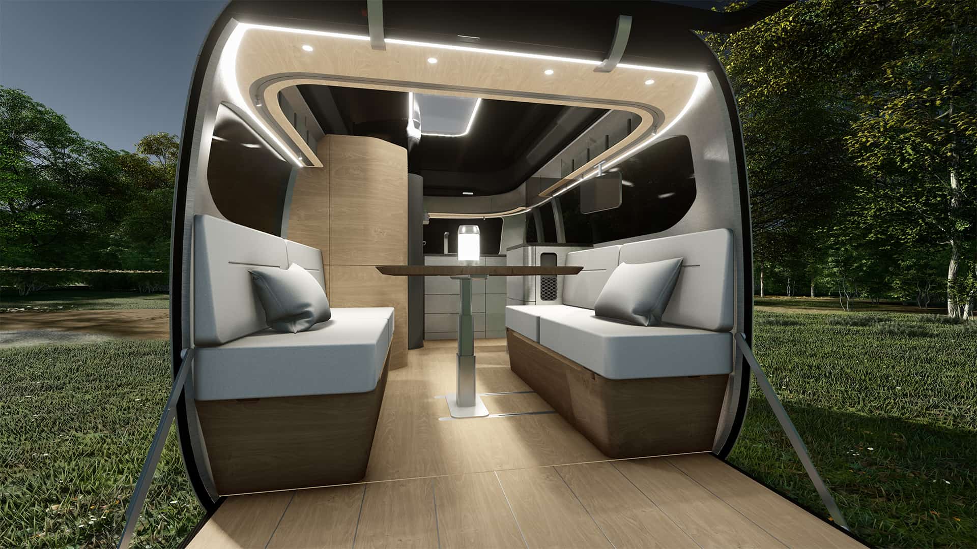 Airstream, Studio F. A. Porsche Unveil Vision of Urban-Inspired Travel ...