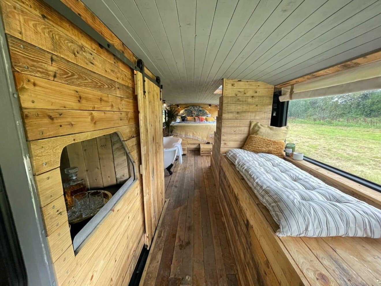 Double-Decker Buses Converted into Sustainable Glamping Pods for Unique ...