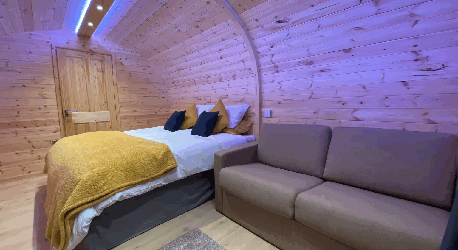 Bryn Glamping Builds Guest Appeal with Log Pods and Private Hot Tubs ...
