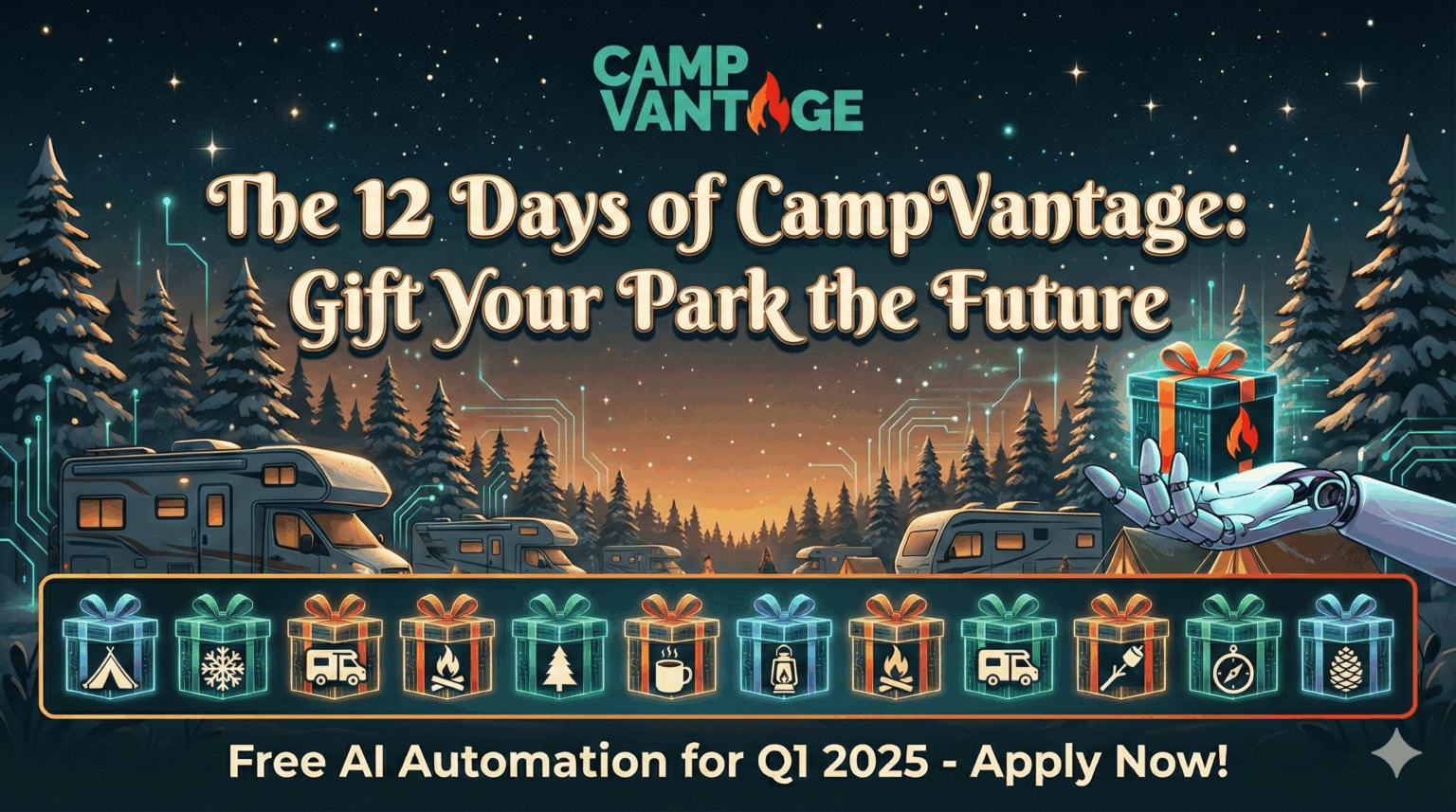Insider Perks 启动“CampVantage 12 天计划”：利用人工智能自动化技术，助力 12 个露营地在 2025 年实现现代化改造 - Modern Campground